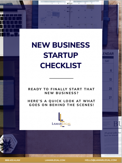 New Business Startup Checklist